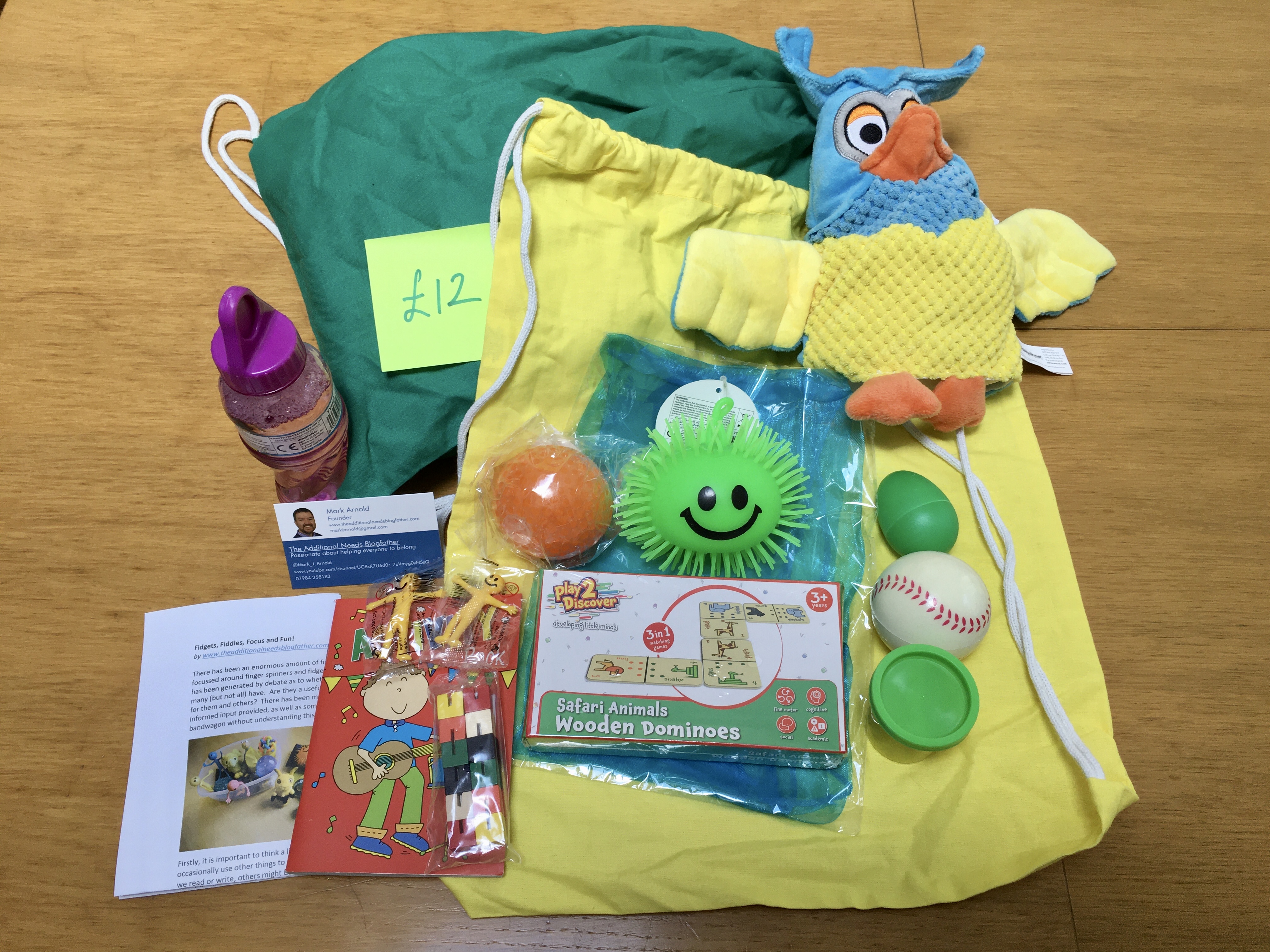 Fidgets, Fiddles, Focus and Fun! – The Additional Needs Blogfather
